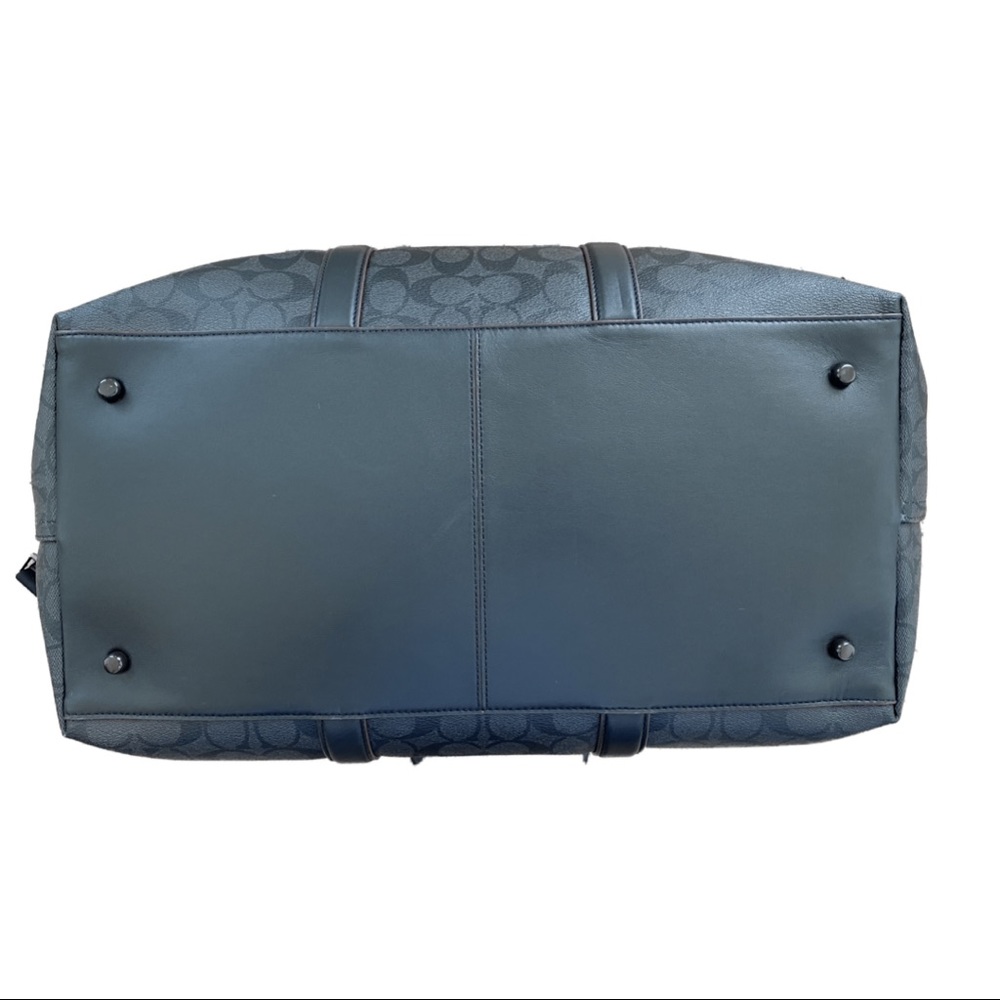 Coach Trekker Duffle Bag In Signature Canvas - Gem